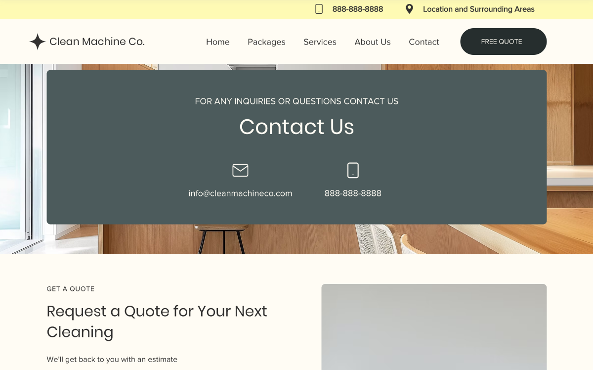 Maid Cleaning | Wix Marketplace | Wix.com